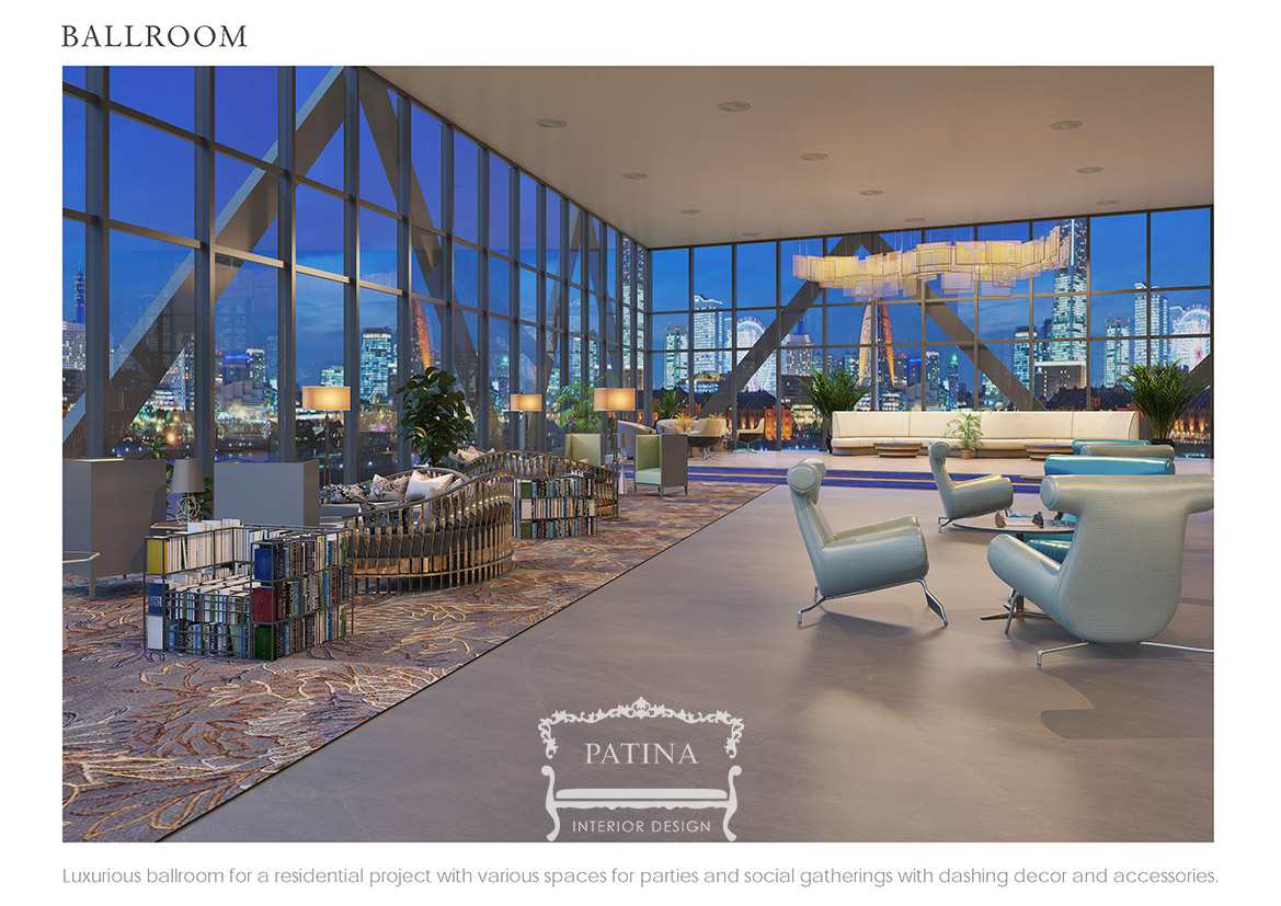 Luxury Ballroom Design Abu Dhabi UAE