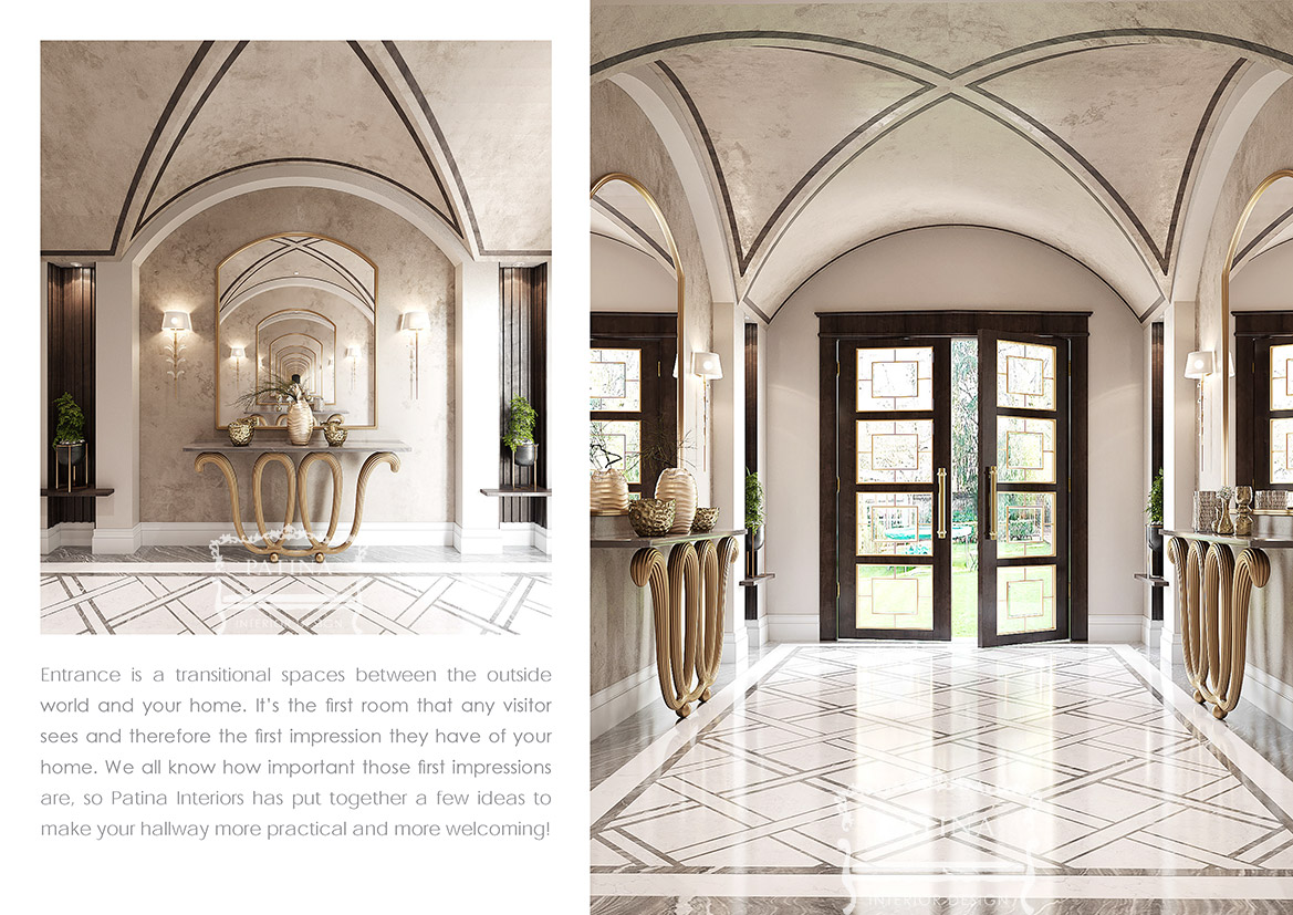 Luxury Entrance Design Abu Dhabi UAE