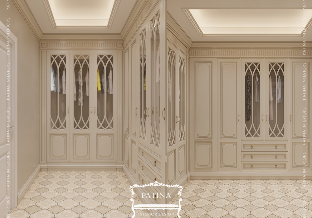 Dressing Room Interior Design Portfolio | Patina Interiors