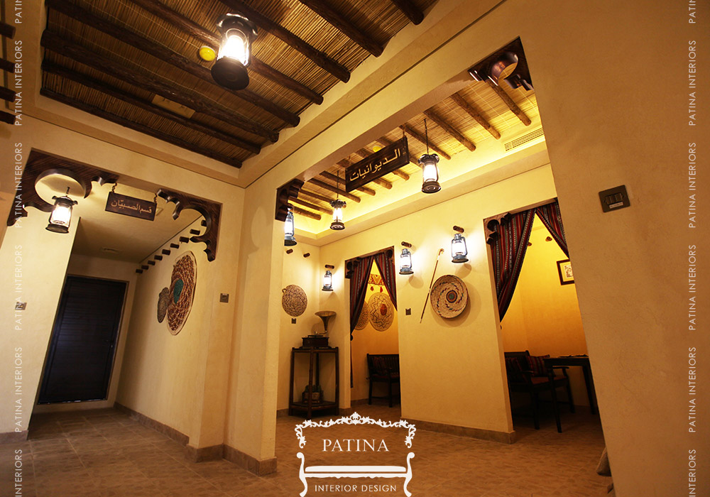 Traditional Kuwaiti Arabic Restaurant Interior Design | Patina ...