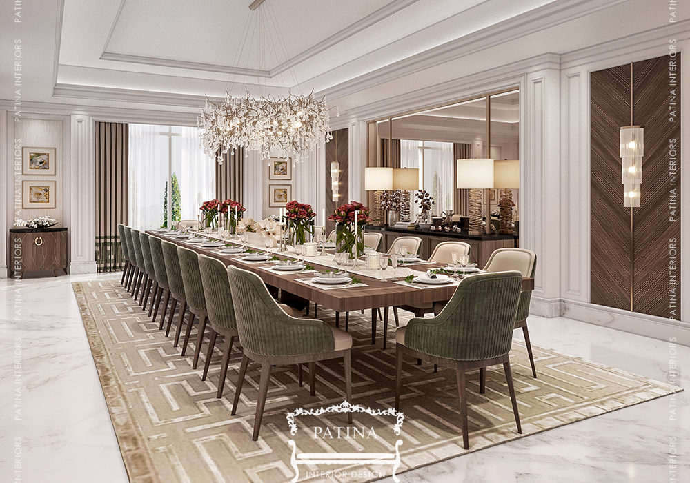 Luxury Dining Room Interior Design Portfolio | Patina InteriorsPatina ...
