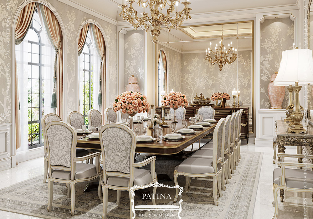 Luxury Dining Room Interior Design Portfolio | Patina InteriorsPatina ...