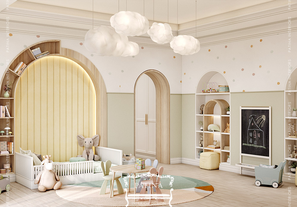 Kids Playroom Interior Design Portfolio | Patina InteriorsPatina ...