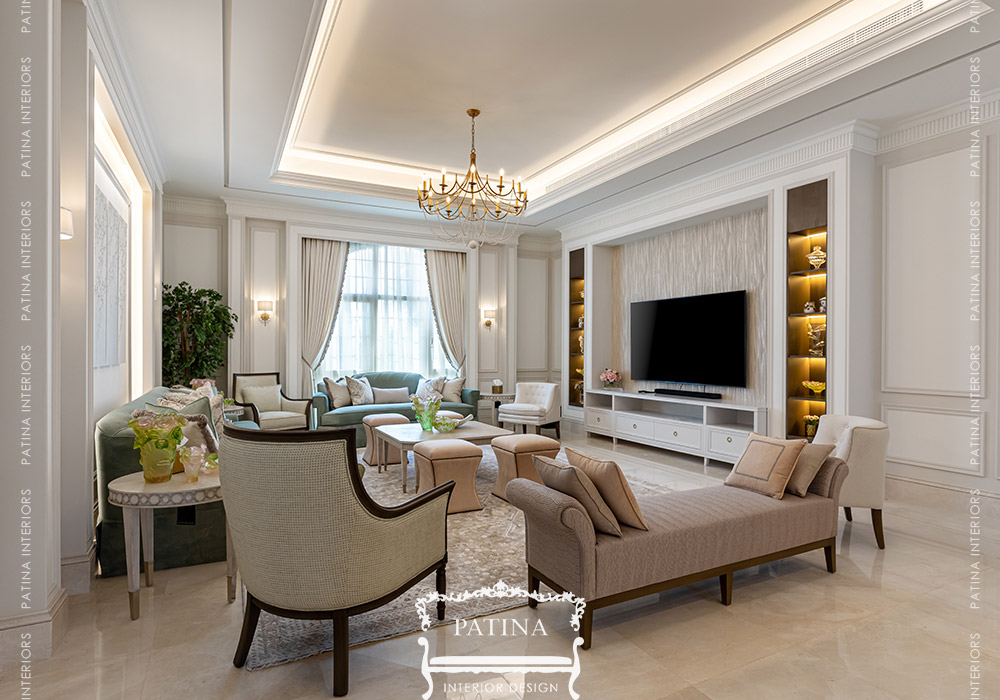 Glorious Home Interior Design Project in Abu Dhabi, UAEPatina Interiors ...
