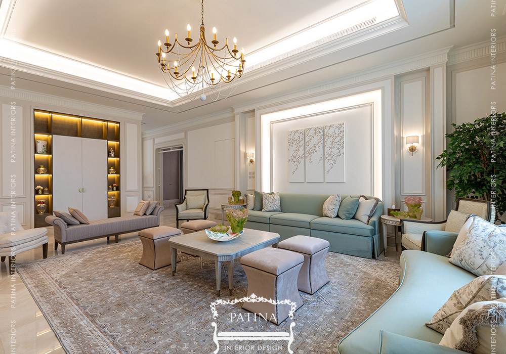 Glorious Home Interior Design Project in Abu Dhabi, UAEPatina Interiors ...